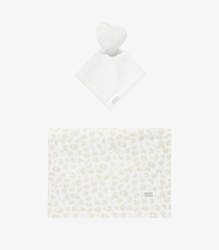 DKNY BABY BLANKET AND SECURITY LOVEY SET – A&B Imported Uk